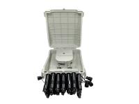 China FAT 16 Ports Fiber Optic Splitter Box Waterproof Fast Connector For Outdoor Use for sale