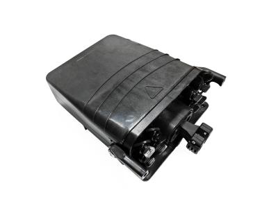 China IP68 8 Ports Pre-Connecting Fiber Splitter Box Mini SC Adapter CTO Type Black PP+GF for sale