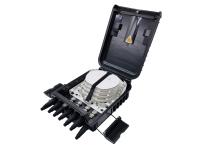 China YINGDA FTTH 8 Ports Splitter Box IP65 Waterproof CTO-8R MINI SC Adapter With Rubber Boot for sale
