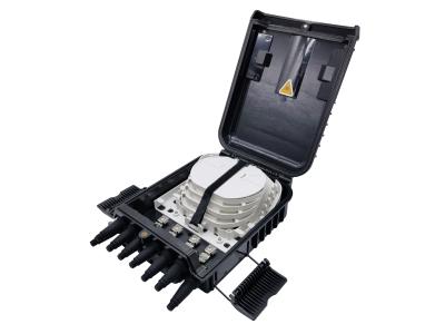 China YINGDA FTTH 8 Ports Splitter Box IP65 Waterproof CTO-8R MINI SC Adapter With Rubber Boot for sale