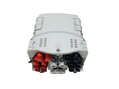 China 16 Ports Mini Sc Connector Fiber Optic Splitter Box Abs Pc For Network Outdoor Ip65 Pole Mounted for sale