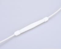 China 1 Port Fiber Optic Drop Cable Splice Box White Round Shape 100 Pcs/Bag for sale