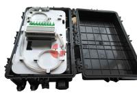 China 1 X 16 Fiber Optic Splitter Box 2 In 2 Out Inline 72 Cores With Bracket PC for sale