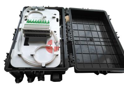 China 1 X 16 Fiber Optic Splitter Box 2 In 2 Out Inline 72 Cores With Bracket PC for sale