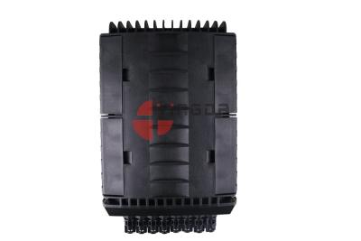 China Waterproof PP 96 Cores Fiber Optic Splitter Box 16 Ports For Wall Mount for sale