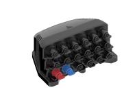 China Unbalanced Splitter 18 Ports Outdoor Fiber Optic Distribution Box Pre-connectorized Connector Mini SC for sale