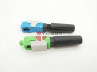 China Single mode 9/125um SC Field Installable Connector Fiber Optic FAST Connector for sale