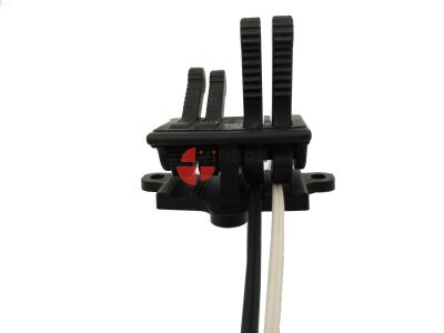 China FTTH Field Installable Connector Fiber Optic Drop Cable Wall Mount Kits for sale