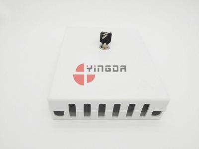 China 24 Cores Fiber Optic Distribution Box for Fiber To The Home Fusion Splice and Splitter Termination Enclosure for sale