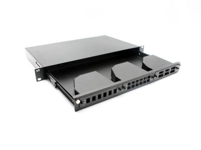 China YINGDA 72 Cores MPO Sliding Drawer Type Fiber Optic Patch Panel For Data Center Cabling 100G 400G for sale
