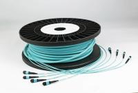 China YINGDA Fiber Optic Manufacturer MTP MPO Connector Fiber Breakout Cable 48cores SM MM for Network 20M for sale