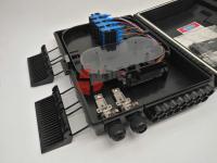China FTTH 16 Ports Fiber Termination Box Fiber Optic Splitter Box IP65 Wall Mounted for sale