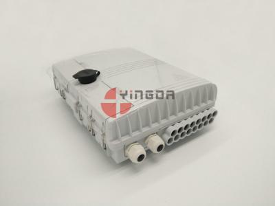 China IP65 Outdoor Waterproof Optical Fiber Splitter Distribution Box Pole Mounted for sale