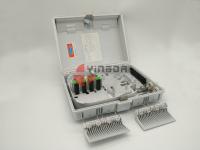 China 24 Fibers Fibre Termination Box Pole Mounting Fiber Optic Junction Box for sale
