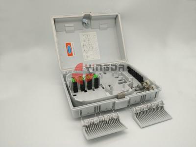 China 24 Fibers Fibre Termination Box Pole Mounting Fiber Optic Junction Box for sale