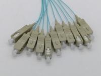 China LC/SC/ST/FC/LSH Fiber Optic Pigtail With Good Exchange Ability And Stability for sale