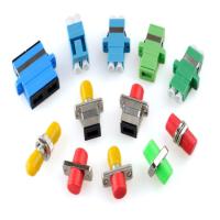 China SC UPC/APC/OM3/OM4 Connectors Duplex Fibre Optic Adapters for Fiber Optic Connections for sale