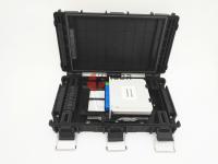 China 2 In 2 Out Fiber Optic Splitter Closure 8 Drops With 1 * 8 Mini  SC Connector for sale