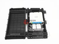 China 24 Cores FTTH PLC Fiber Optic Splitter Box , 8 Ports Fiber Optical Splice Box IP65 for sale