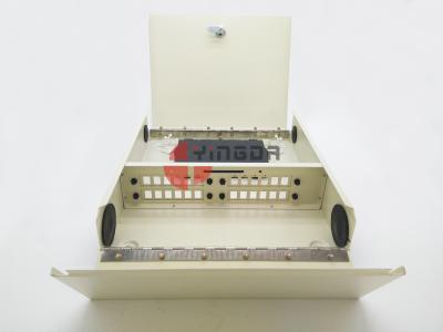 China IP65 Metal Optical Fiber Termination Box Cold Rolled Steel for FTTH GPON for sale
