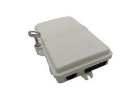 China ABS PC Fiber Optic Splice Box Fiber Optic Termination Box For 2-8 Fibers Un Cut Cable for sale