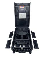 China Black Terminal Box for FTTx Optical Cable Connection Insulation Resistance for sale