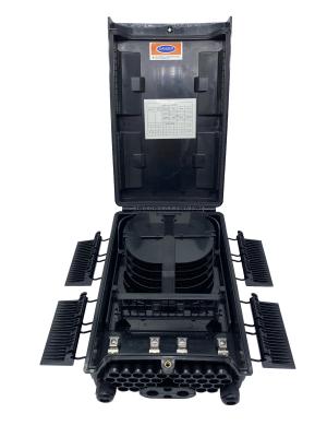 China Black Terminal Box for FTTx Optical Cable Connection Insulation Resistance for sale