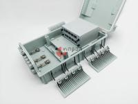 China 16 Outputs Fiber Optic Splitter Box With LGX Module Splitter Outdoor Waterproof for sale