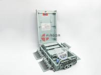 China Pole Mounted IP65 Fiber Optic Splitter Box 16 out , Optical Distribution Box with 16 SC Adapter for sale