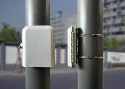 China FDB Wall Or Pole Mount Fiber Optic Termination Box FDB0208C For Local Area Networks for sale