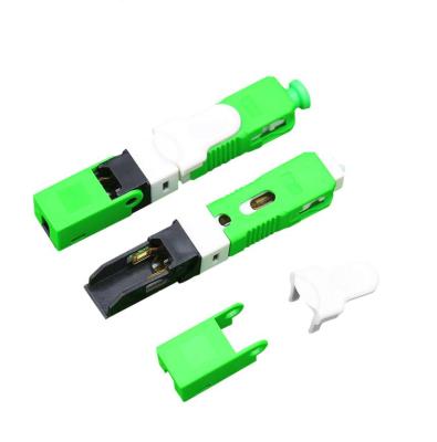 China APC and UPC fiber optic quick connectors for Enhance Your Network Performance for sale