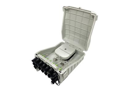 China Large Space for 16ports Fiber Optic Splitter Box mini SC adapter for Telecommunication Network for sale