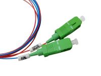 China Fiber Optic FBT Splitter 1:2 5% 95% Ratio Dual Window Coupler High Stability And Reliability Accurate Coupling Ratio For FTTH for sale