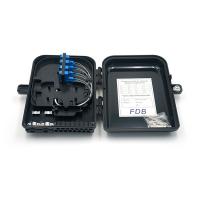 China Flexible Cable Entry And Exit Fiber Optic Termination Box With 16 Core Capacity And Cable Glands for sale