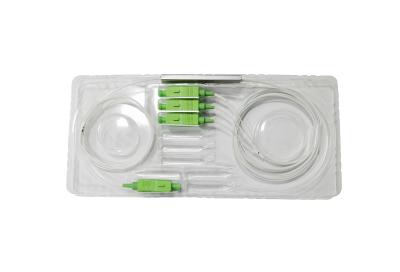 China Fiber Optic Termination Box 1:3 Unbalanced PLC Splitter Technology For Consistent Optical Signal Distribution for sale