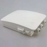 China IP65 Protection Fiber Optic Termination Box for FTTX Network 8 Core Capacity Slide Lock Rotating Tray Anti-UV for sale