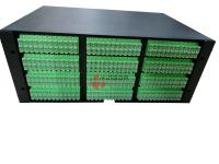 China Cold Rolled Steel Fiber Patch Panel 288 Cores Slide Tray With SC Duplex Adapters for sale