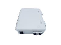 China Wall Mounting SC 2 Core Optical Fiber Terminal Connection Box with Waterproof Sealing and Rubber Seals for sale