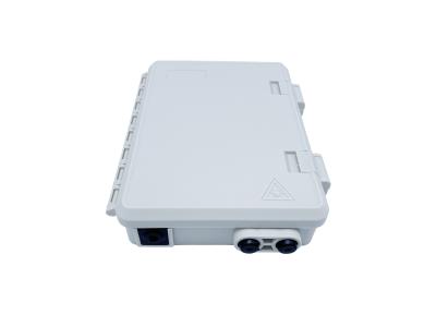 China Wall Mounting SC 2 Core Optical Fiber Terminal Connection Box with Waterproof Sealing and Rubber Seals for sale