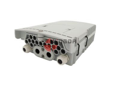 China SC Drop Cable Straight Through Outdoor Fiber Termination Box GFS-16W 16 Ports for sale
