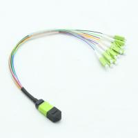 China High-Density MTP MPO Cable for CATV and Test Applications MPO To LC Breakout Cable for sale