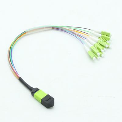 China High-Density MTP MPO Cable for CATV and Test Applications MPO To LC Breakout Cable for sale
