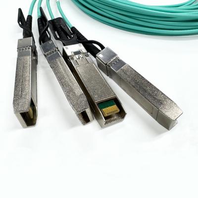 China High Quality 100G QSFP28 OM3 Active Optical Cable AOC Cable Optical Transceiver Used For Network for sale