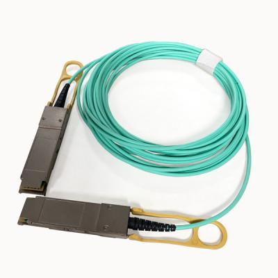 China AOC Cable 40Gbps Transmission Rate Ethernet With Optical Module OM3 3mm for sale