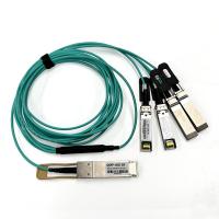 China 850nm 40G QSFP+ To 4 X 10G SFP+ AOC Active Optical Cable 5m OM3 8cores Module Sfp To Sfp Cable for sale