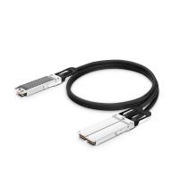 China 1M Compatible 800G OSFP Finned Top to 2 x 400G OSFP Flat Top Ethernet Passive Direct Attach Copper Breakout Cable for sale