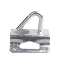 China Fiber Optic H-type Hook Clamp Bracket Metal Cable Drop Wire Tension Clamps for sale