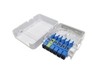 China Fiber Optic Termination Box with 1X5 Splitter for FTTH Home and Outdoor Wall-Mounted for sale