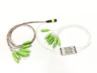 China 16Cores  MPO Elite PLC Splitter  8cores MPO&8 Sca Coupler Splitter Hybrid Splitter For Data Center Service room for sale