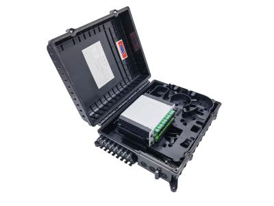 China Outdoor Optical Splitter Box 3in 16out  With LGX Module  For 2x3mm Flat Drop Cable Outlets PC ABS Material for sale